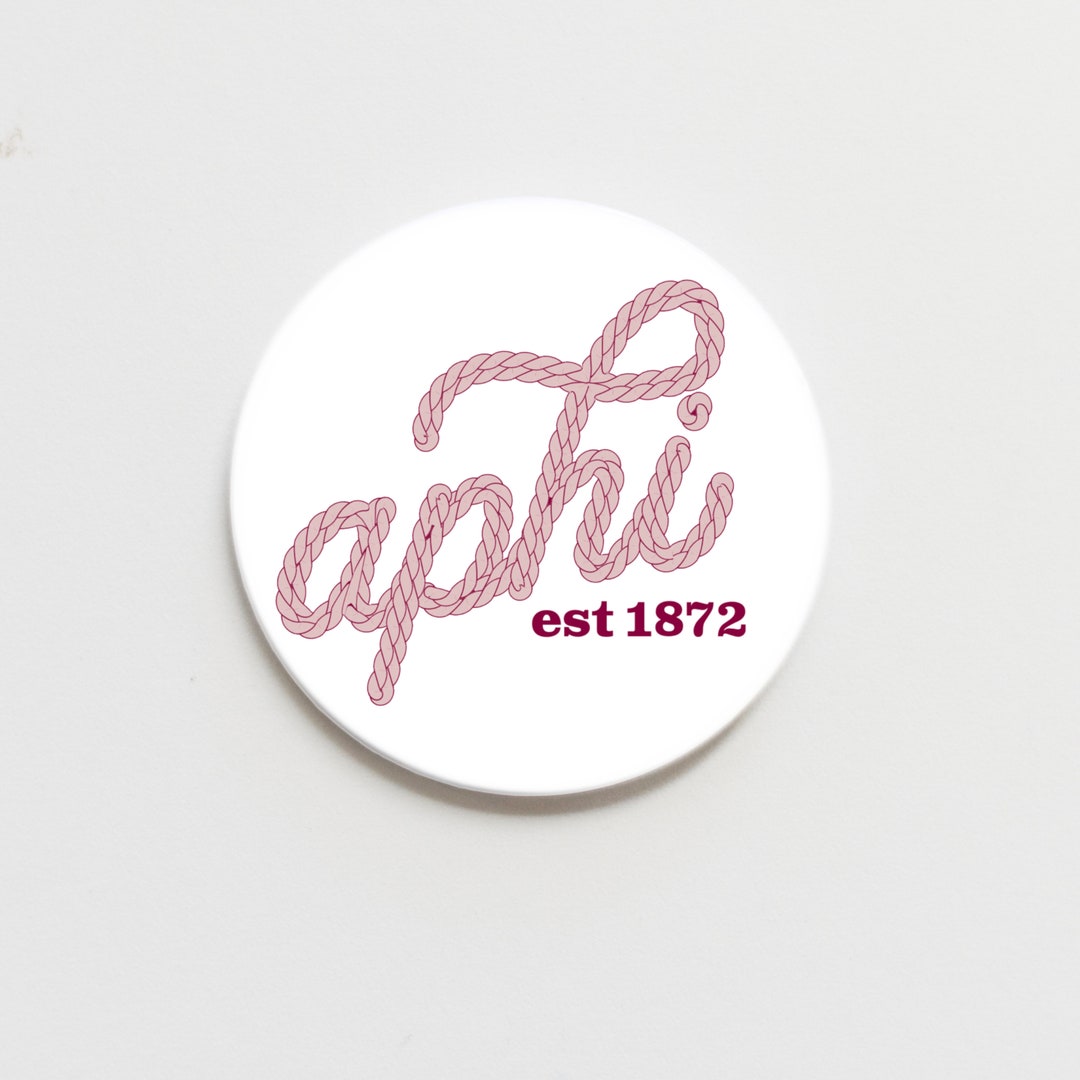 Alpha Phi Greek Howdy Button - Etsy