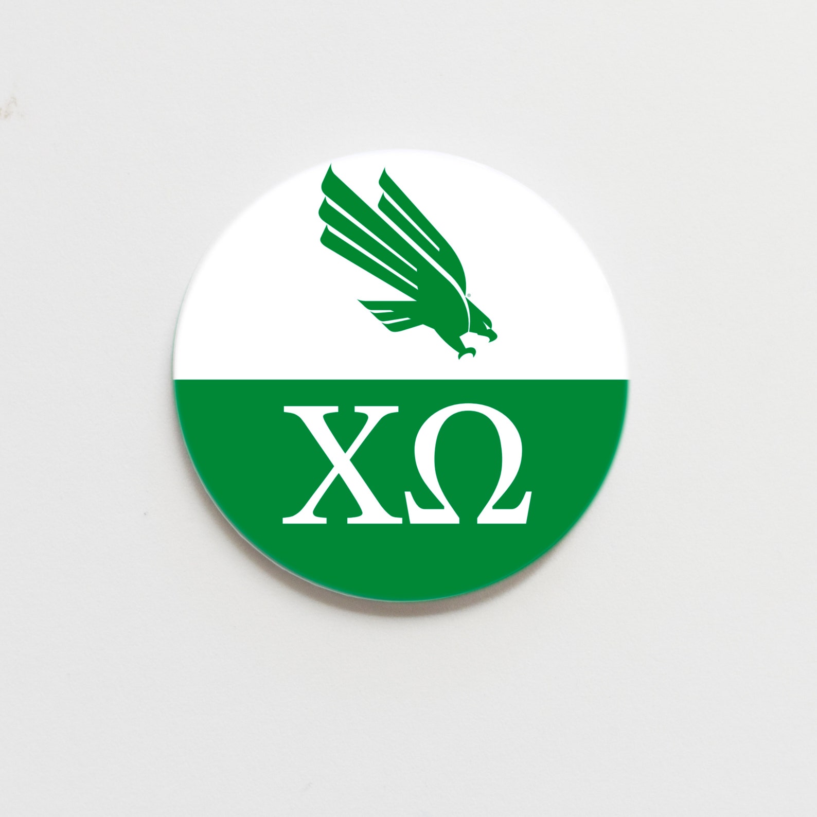 University of North Texas Chi Omega Gameday Button (4 Designs) - Etsy