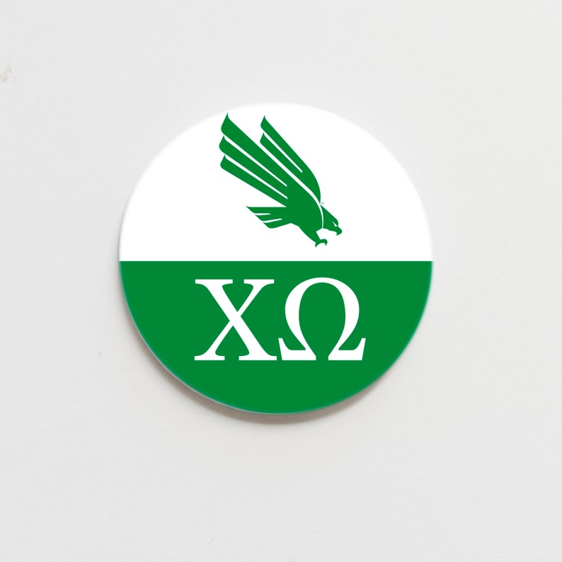 University of North Texas Chi Omega Gameday Button (4 Designs) - Etsy