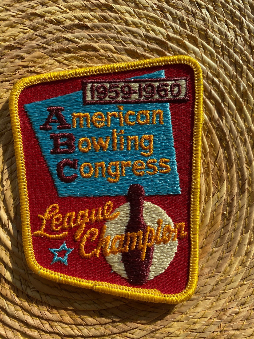Vintage Bowling Patch - Etsy