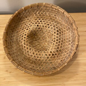 Vintage Rice Patty Hat - Etsy