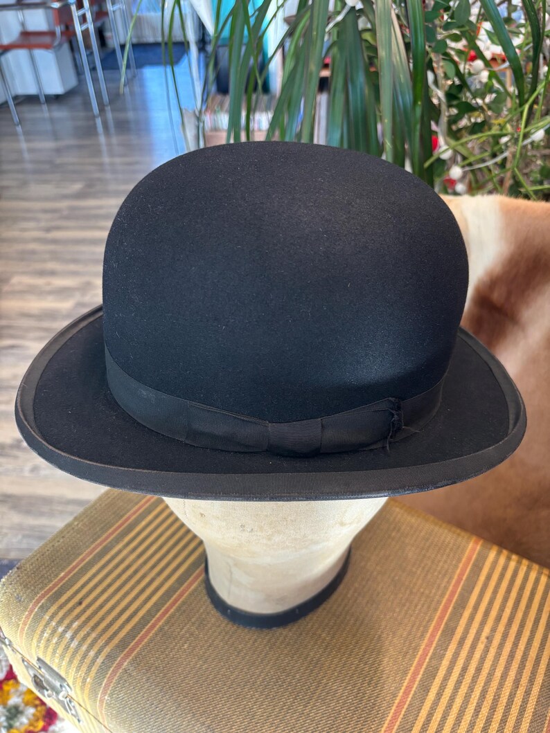 Vintage Bowler Hat - Etsy