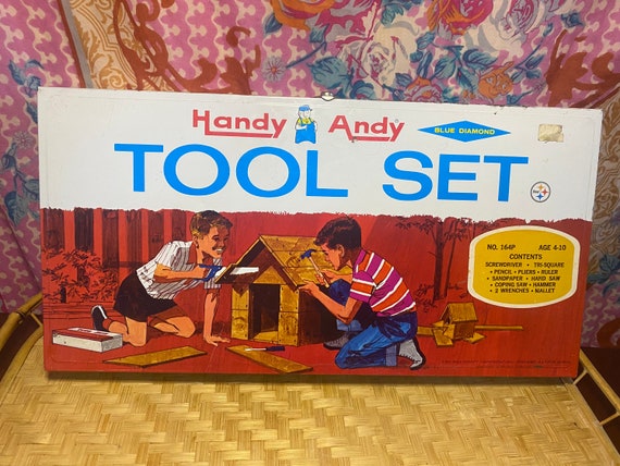 Handy Andy Tool Set Box | Etsy
