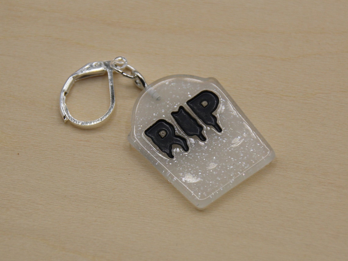 RIP Tombstone Progress Keeper Knitting Progress Keeper | Etsy