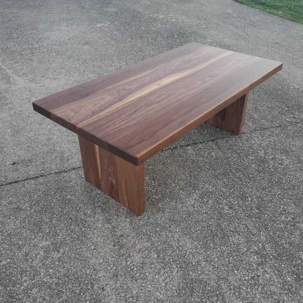 Walnut Coffee Table - Etsy