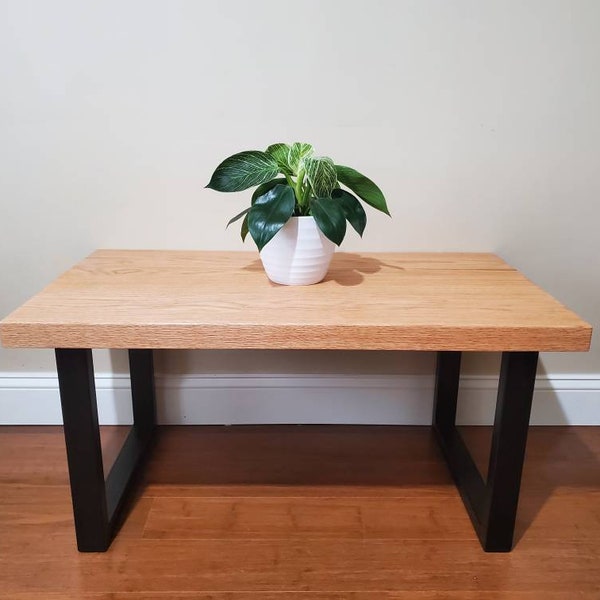Oak Coffee Table - Etsy