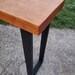 Cherry Entryway Table Solid Cherry Console Table Entryway - Etsy