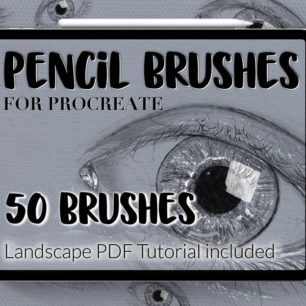 Realistic Pencil Brushes - Etsy