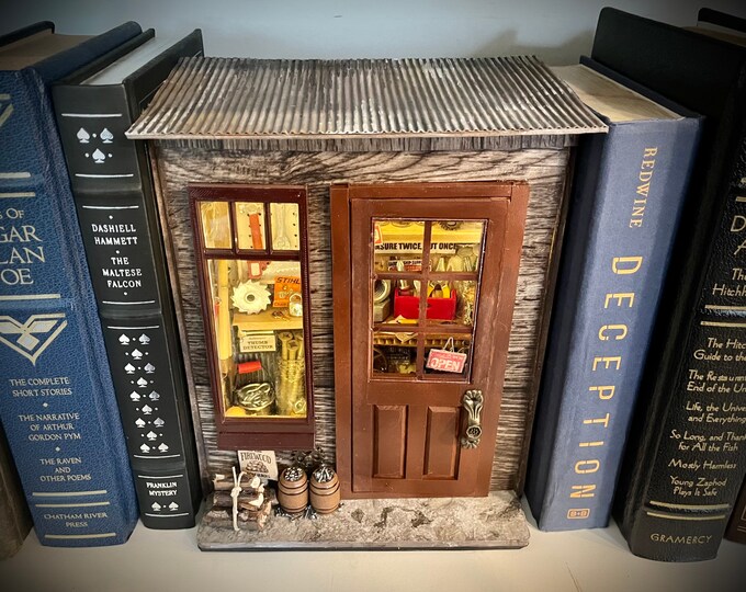 Hardware Store Book Nook Book Shelf Insert - Etsy