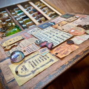 Spell Book Apothecary Potions Case Book Nook 4 Cover Designs - Etsy