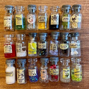 Spell Book Apothecary Potions Case Book Nook 4 Cover - Etsy