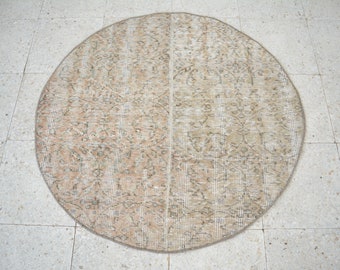 Circle Old Rug - Etsy
