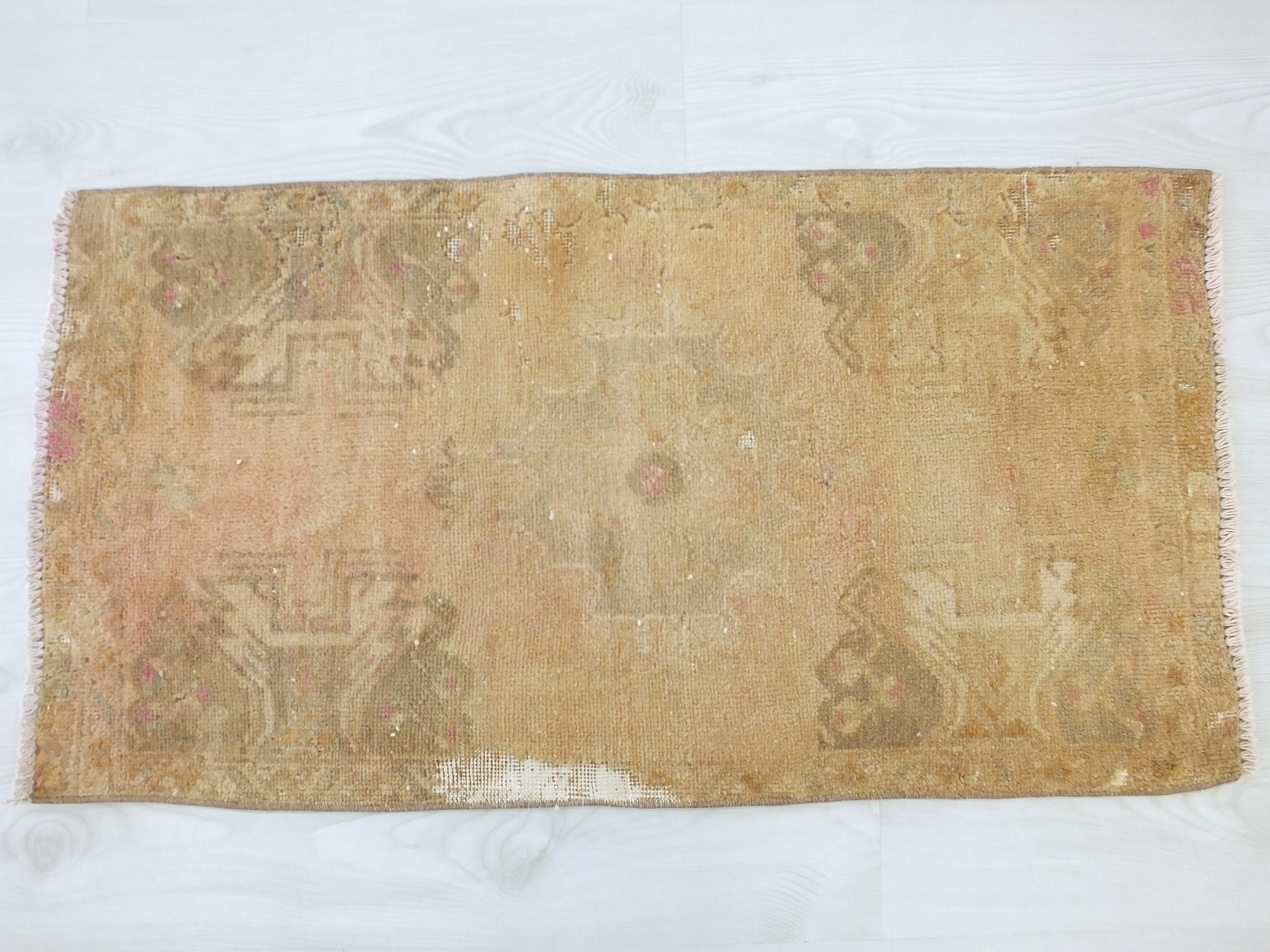 Rugs Home & Living Vintage Door Mat,1.6x3.1ft,Handmade Floor Rug,Old ...