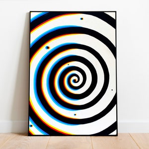 Optical Illusion Swirl | Optical Illusion Spiral | Acrylic Painting ...