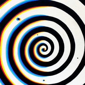 Optical Illusion Swirl | Optical Illusion Spiral | Acrylic Painting ...
