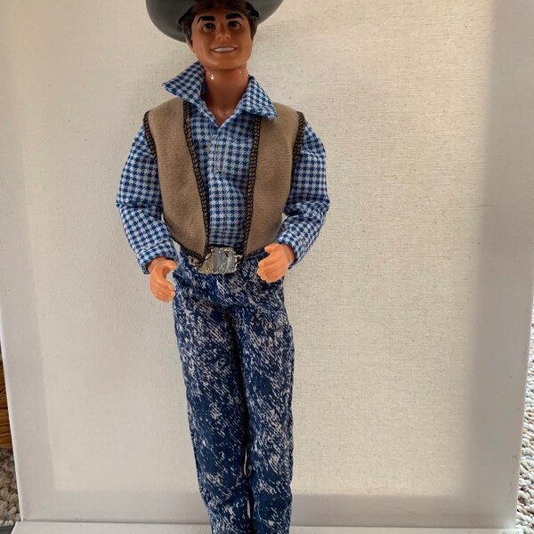 Cowboy Doll - Etsy