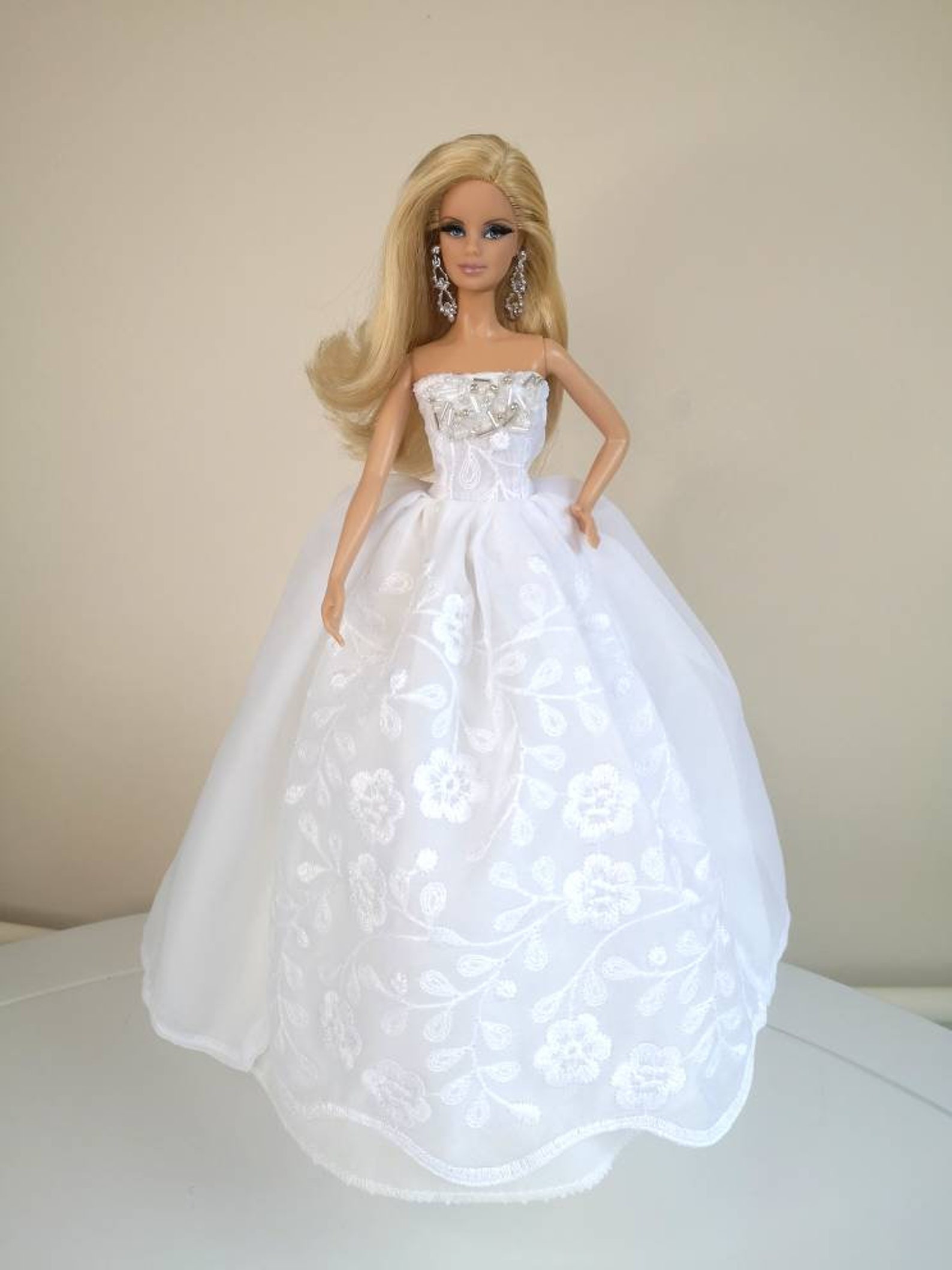 Luxurious Handmade Wedding Princess Dress for Barbie - Etsy