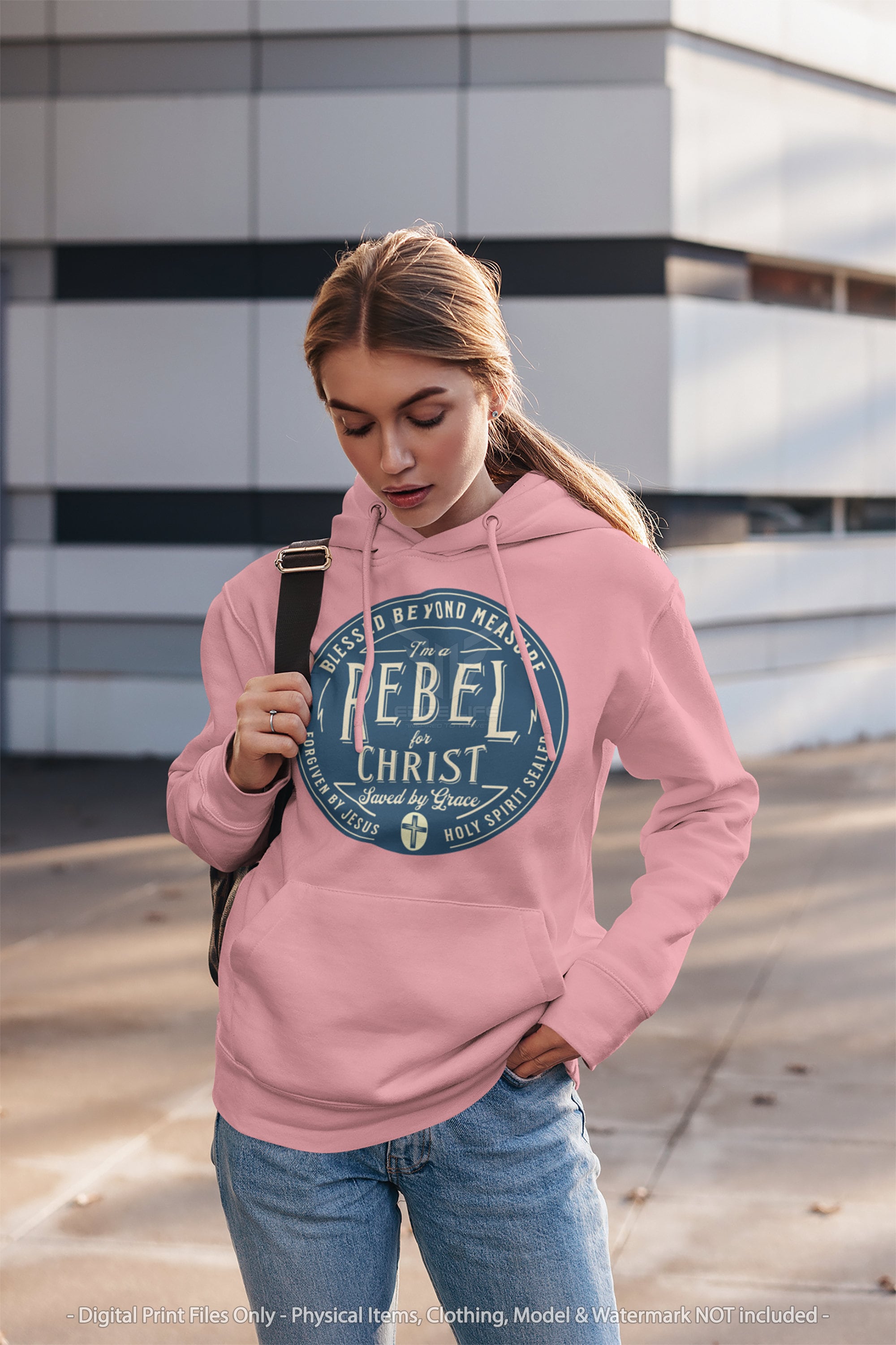 Rebel for Christ Instant Download Christian Printable Design for T ...