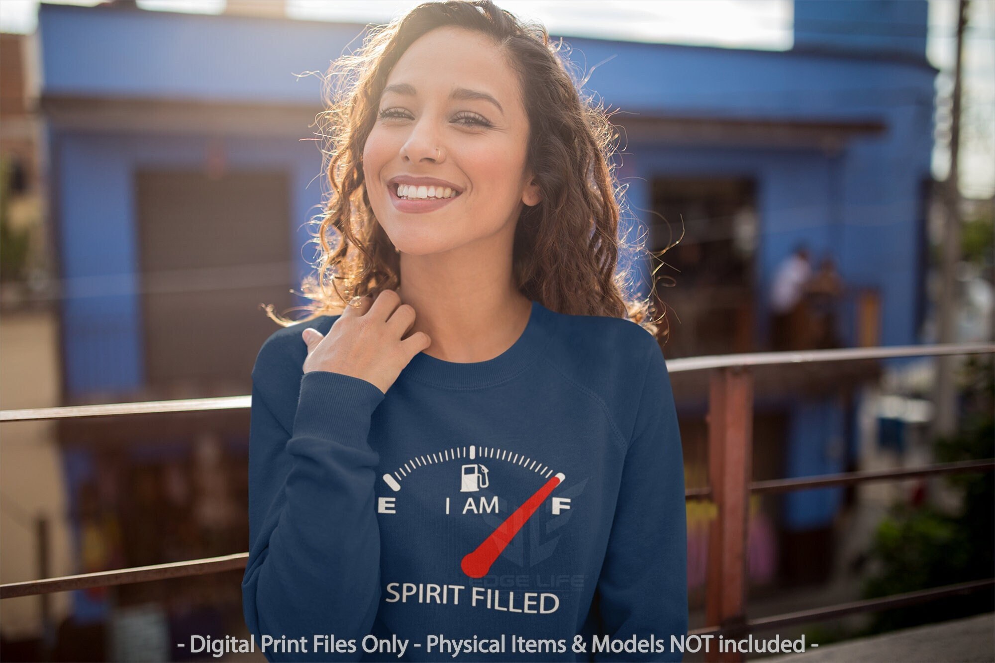 I Am Spirit Filled Instant Download Print Tshirt Design Christian T ...