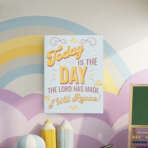 Today is the Day - Instant Download Christian Printable Design for T ...
