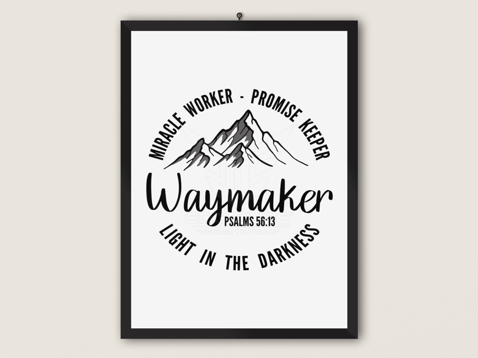 WAYMAKER Miracle Worker Instant Download Christian Tshirts Designs for ...
