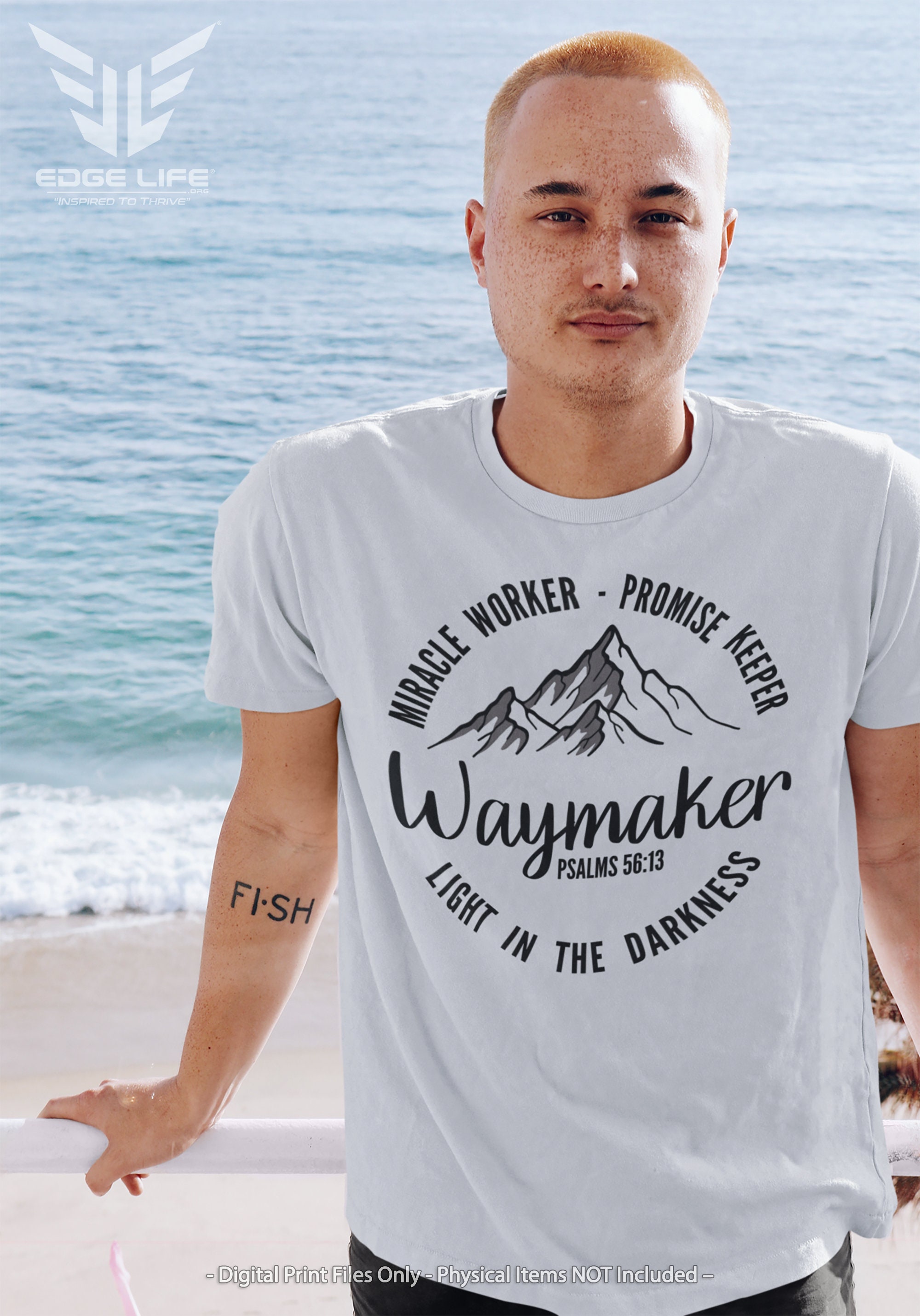 WAYMAKER Miracle Worker Instant Download Christian Tshirts Designs for ...