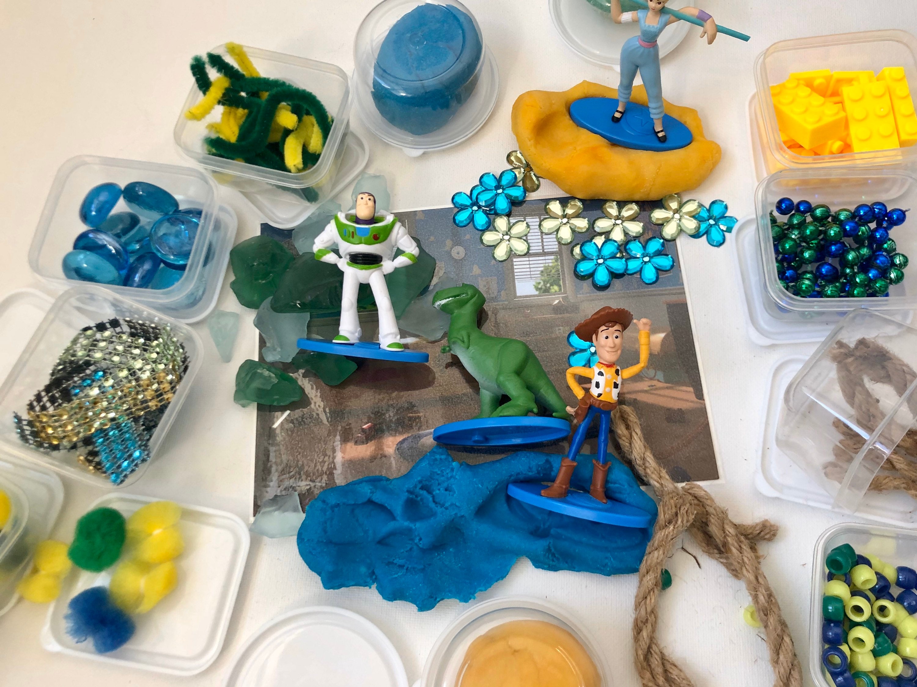 Toy Story Play-dough Sensory Kit - Etsy