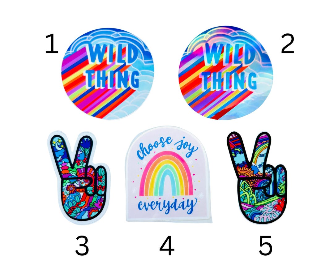 Rainbow Sticker Collection | Sticker High-quality Vinyl – Assorted ...