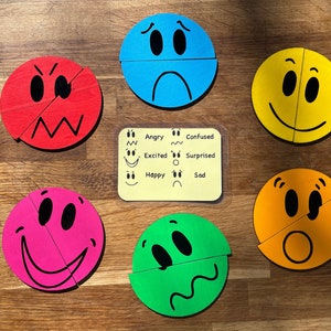 Emotion Spoons / Feelings / Autism / EYFS - Etsy UK