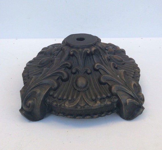 Vintage cast metal lamp base used Lamp Bases & Parts Home & Living ...