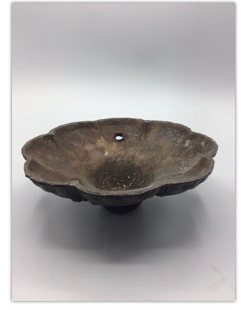 Vintage Cast Zinc Lamp Base Used - Etsy