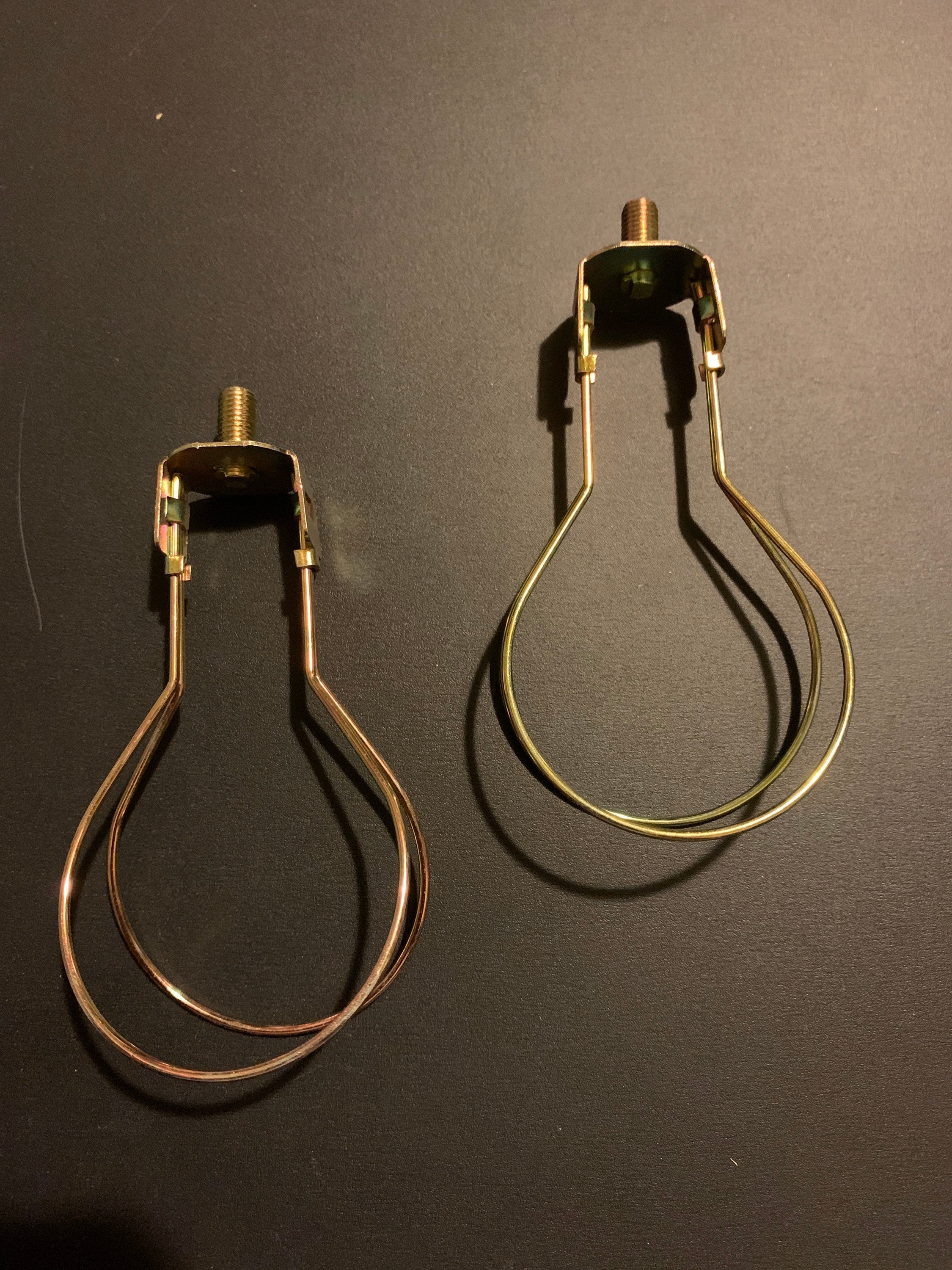 Set of 2 Clip on Bulb Lamp Shade Holder - Etsy