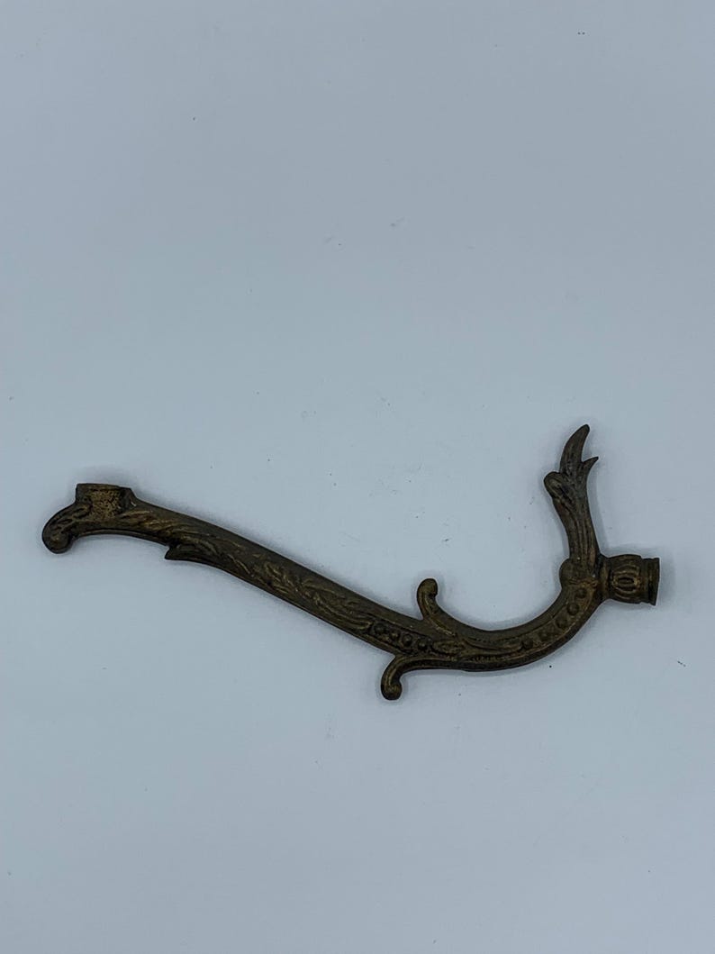 7-1/2” Vintage Cast Brass Lamp Arm ( Used) - Etsy