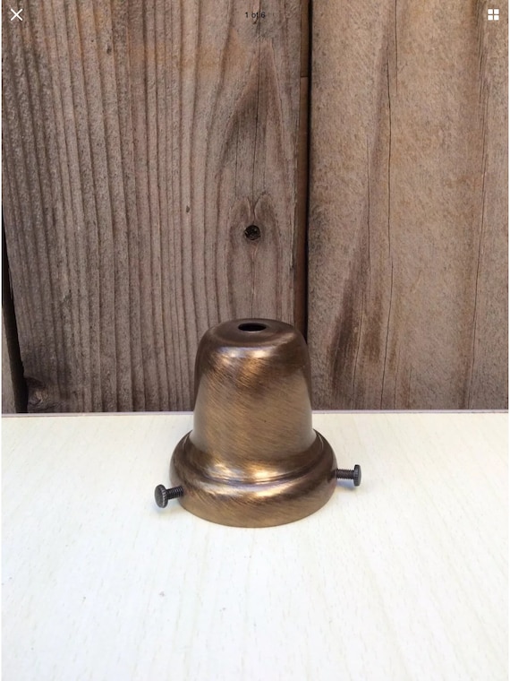 2-1/4 vintage metal lamp shade holder used | Etsy