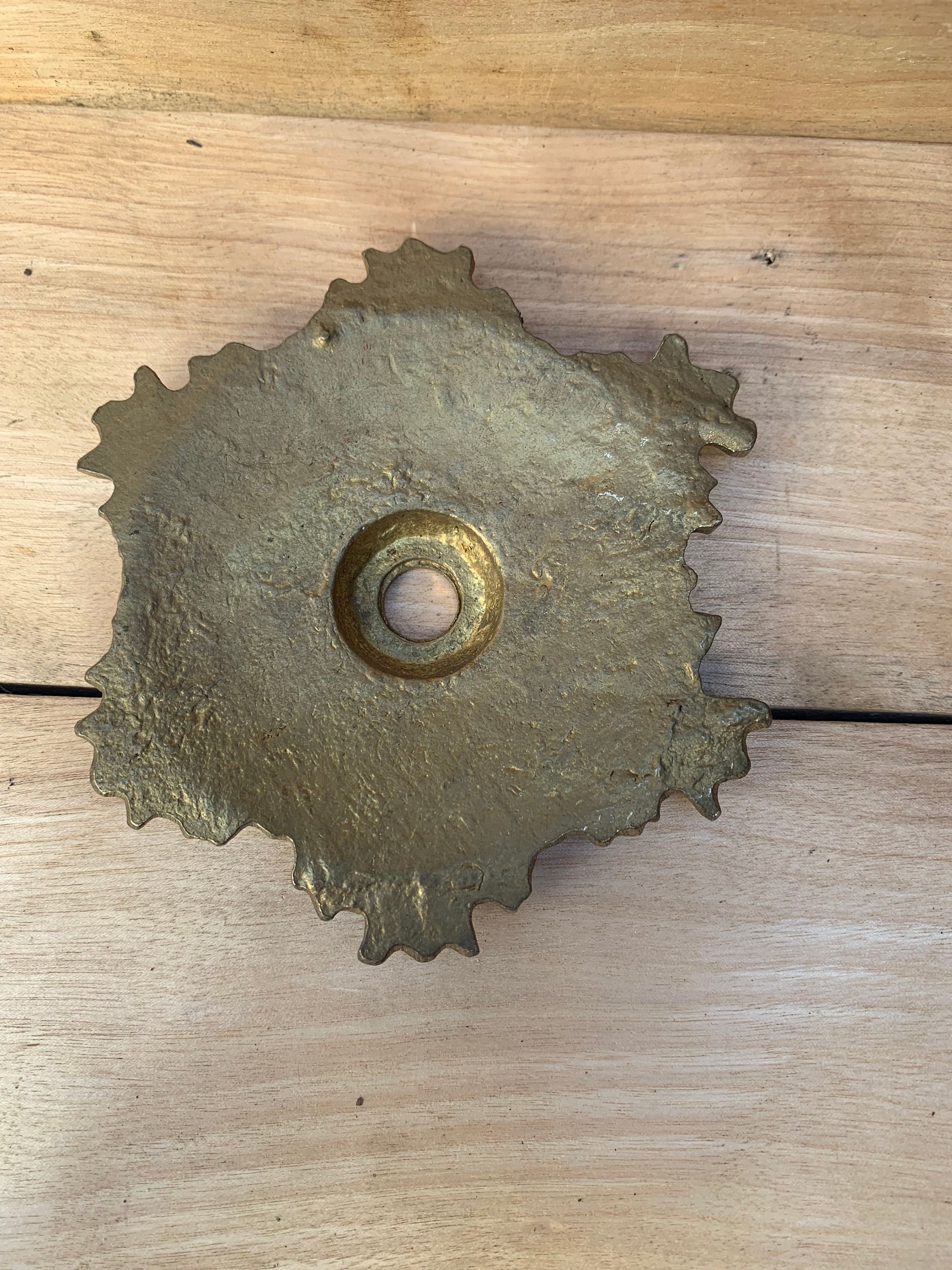 Vintage Brass Lamp Bobeche ( Used) - Etsy