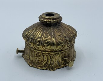 2-1/4 Vintage Cast Zinc Lamp Shade Holder Used - Etsy