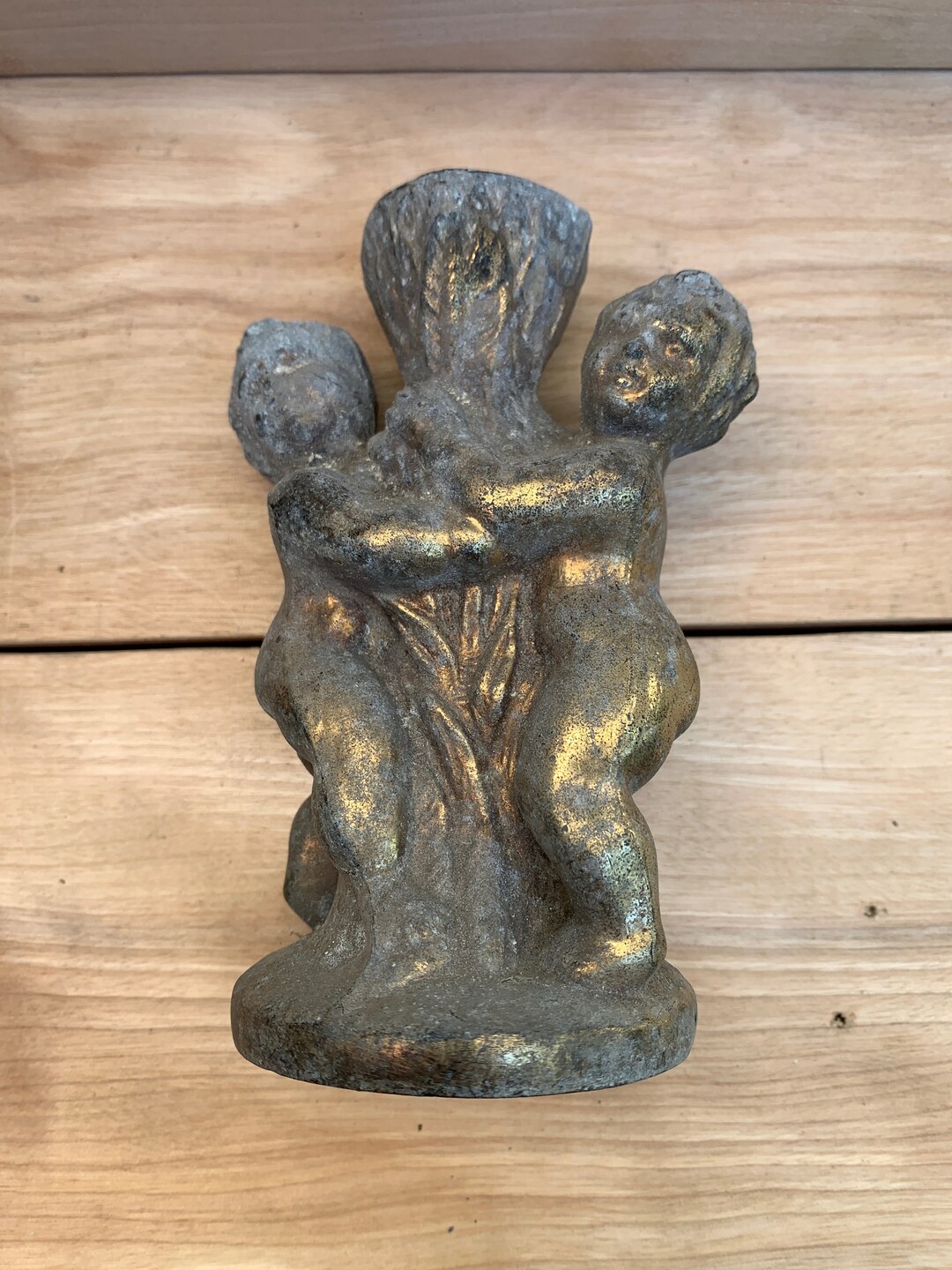 Vintage Cast Zinc Cherub Lamp Spacer Column ( Used) - Etsy