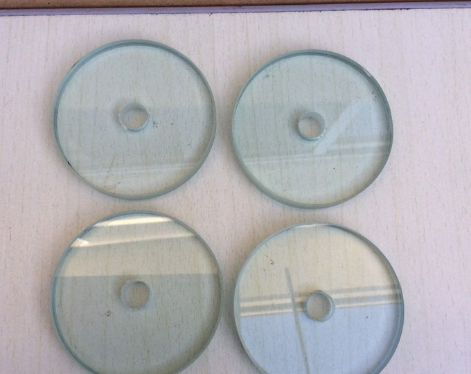 Vintage Crystal Round Lamp Spacers Set /4 - Etsy