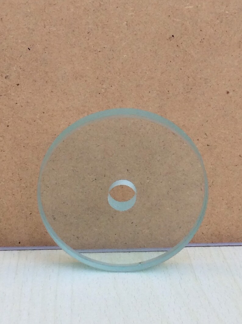 Vintage Crystal Round Lamp Spacers Set /4 | Etsy