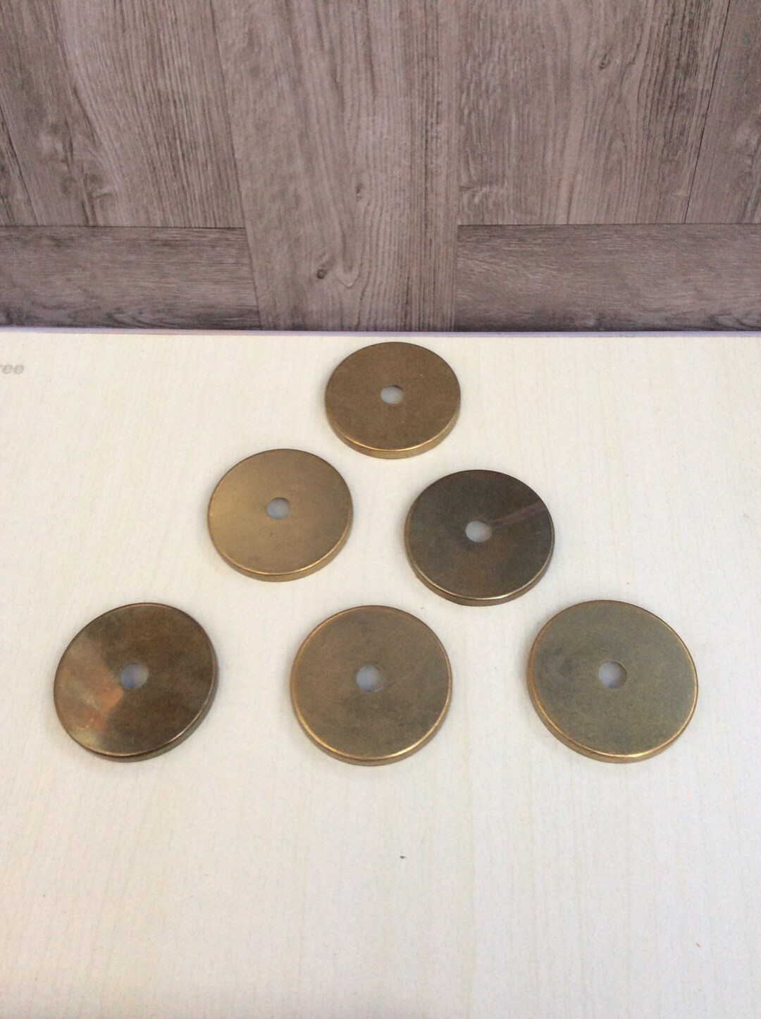 2-1/2” Vintage Metal Lamp Check Ring ( Used) Set /6 - Etsy