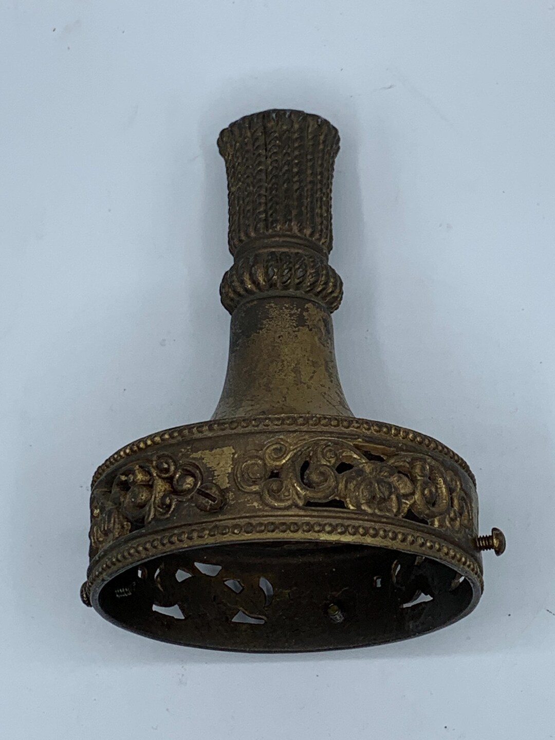 3-3/4” Vintage Cast Zinc Lamp Shade Holder Part ( Used) - Etsy