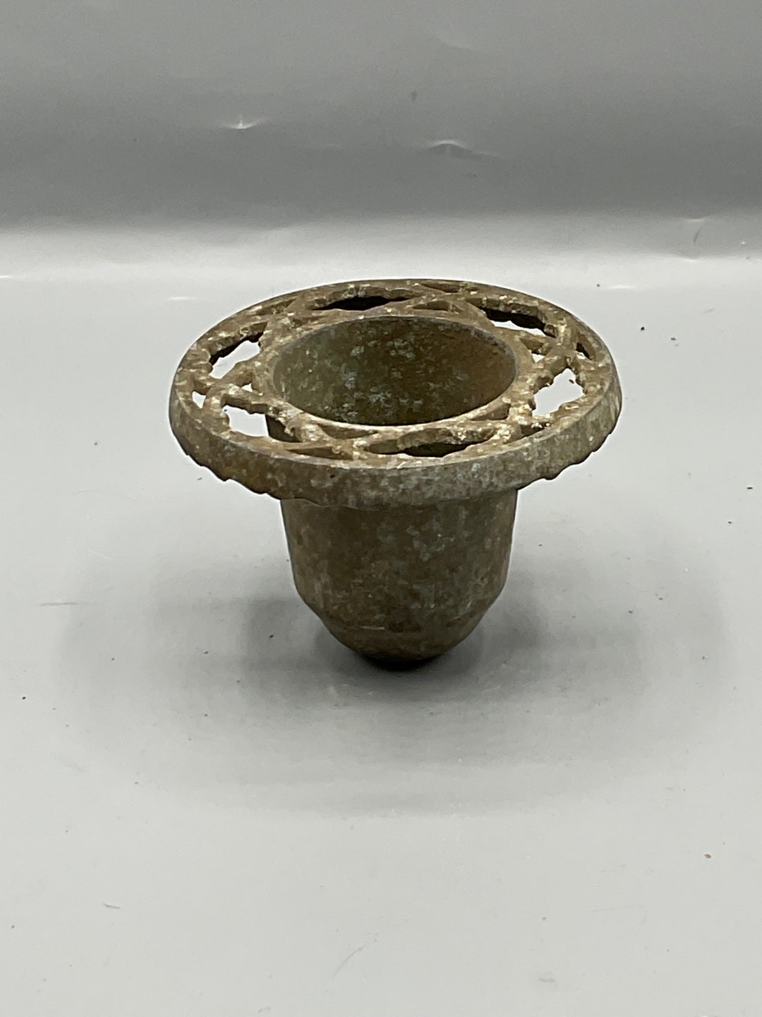 Vintage Pot Metal Lamp Hanging Bobeche ( Used) - Etsy