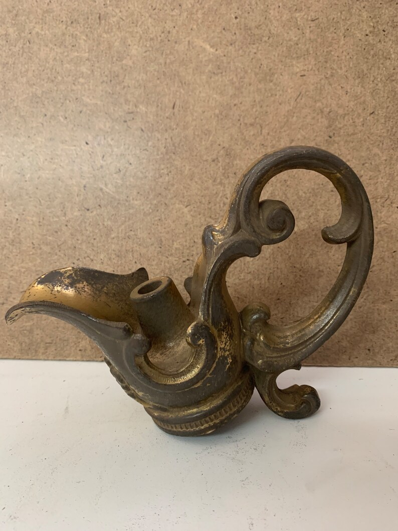 Vintage Cast Zinc Aladdin Lamp Spacer Part - Etsy