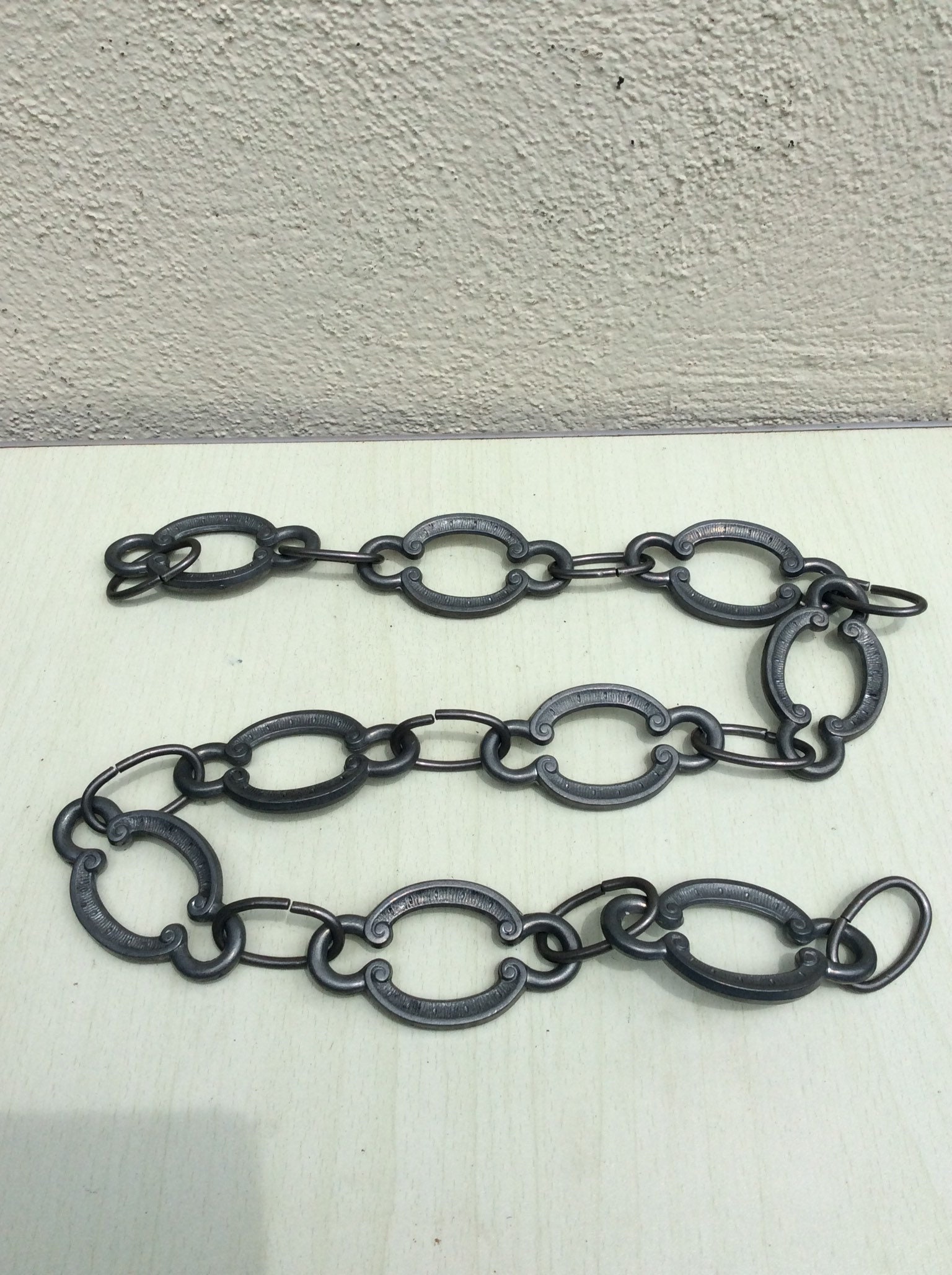 3’ Vintage Pot Metal Chandalier Chain ( Used) - Etsy