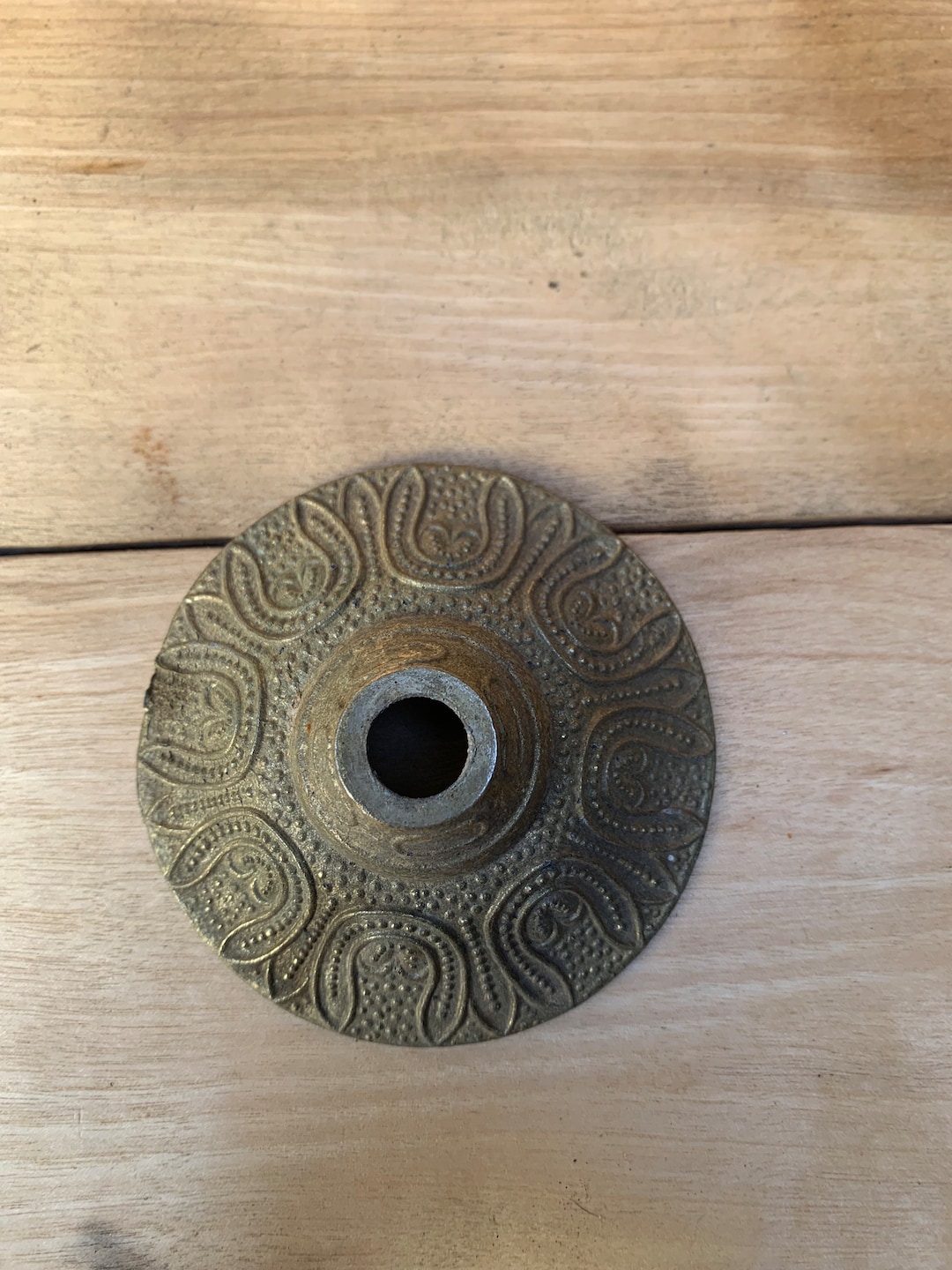 Vintage Pot Metal Lamp Bobeche Used - Etsy