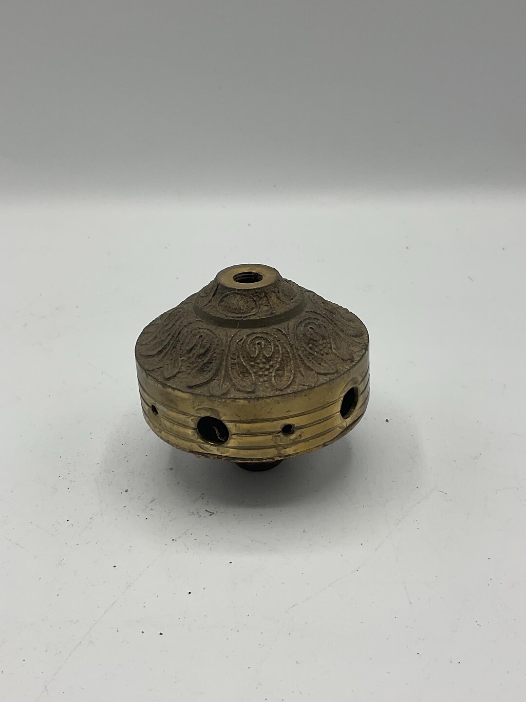 5 Holes Vintage Cast Brass Lamp Cluster Body Part ( Used) - Etsy