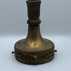 3-3/4 Vintage Cast Zinc Lamp Shade Holder Part Used - Etsy