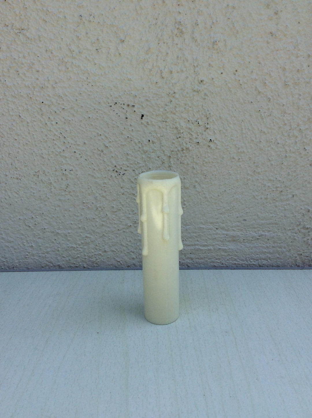 4” Vintage Plastic Candelabra Base Candlecover (off White Color) (used ...