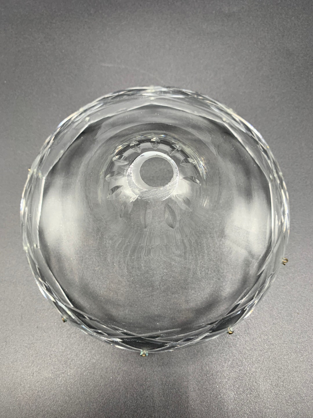 6” Vintage Crystal Cut Glass Lamp Bobeche (used) - Etsy