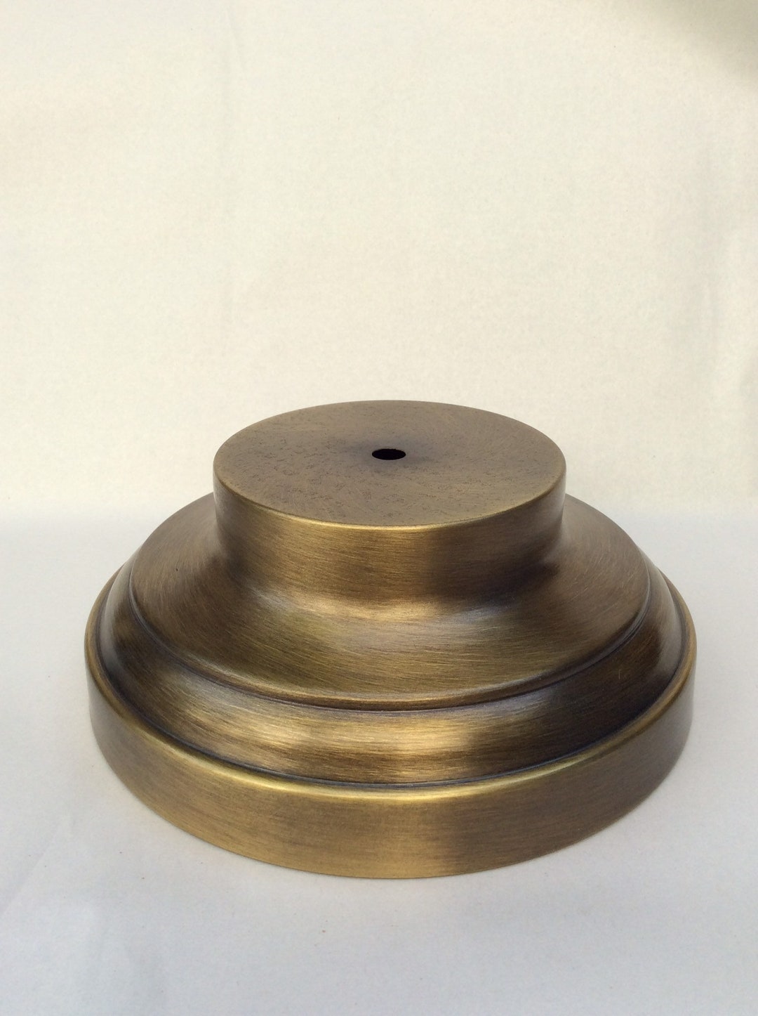 Vintage Metal Antique Brass Finish Lamp Base - Etsy